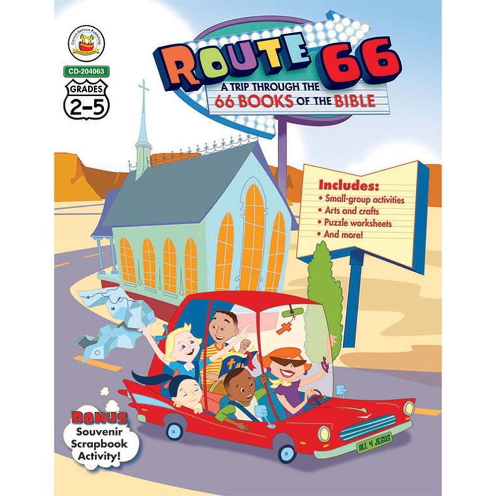 CD-204063 - Route 66: A Trip through the 66 Books of the Bible, Grades ...