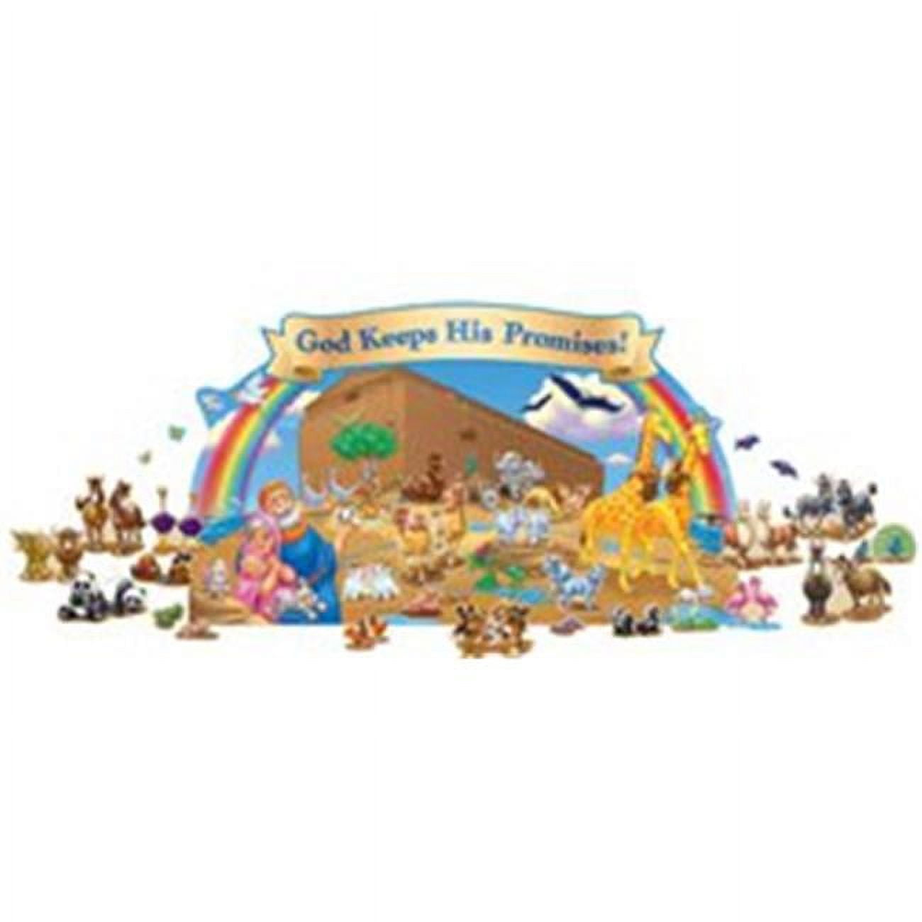 CD-210013 - Noahs Ark Bulletin Board Set by Carson Dellosa - Walmart.com