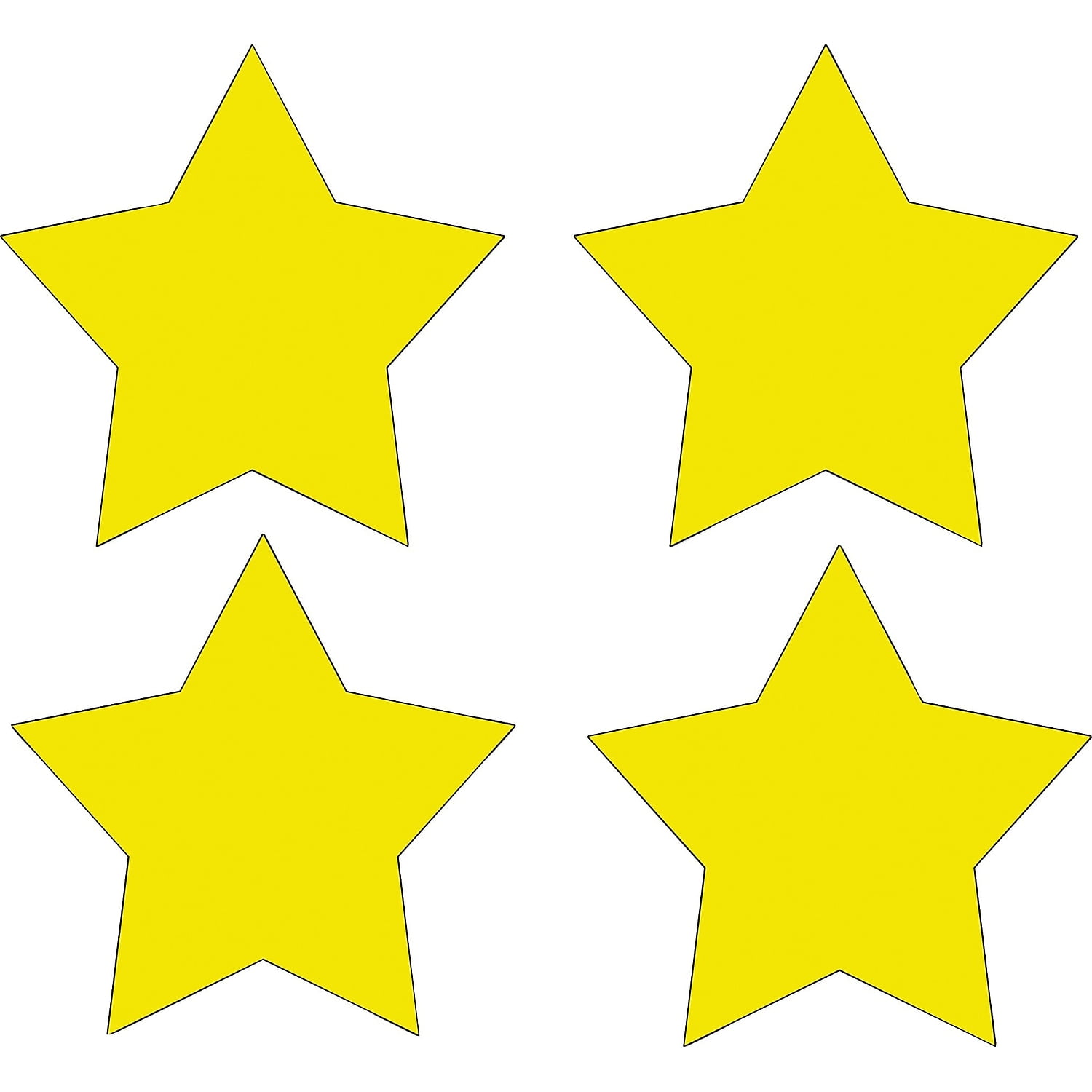 CD-2166 - Stars, Gold Foil Chart Seals by Carson Dellosa - Walmart.com