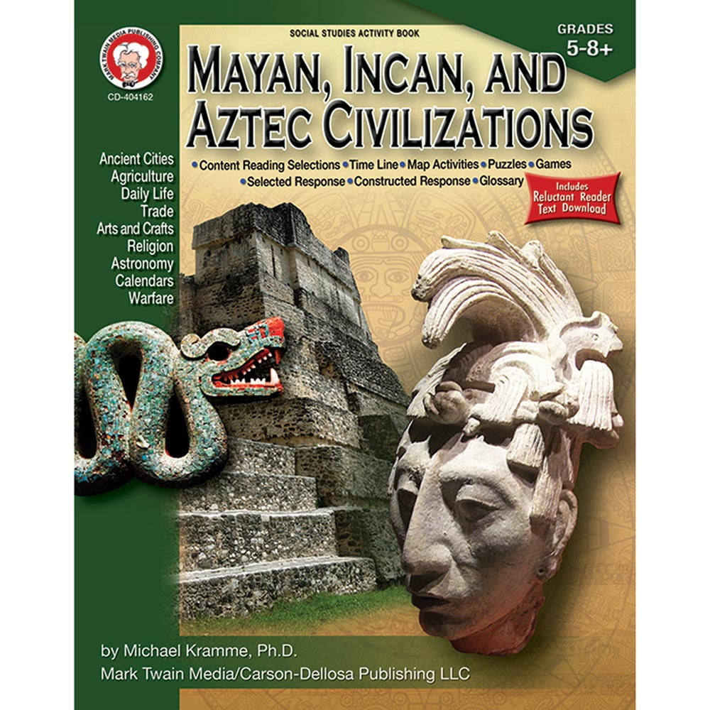 CD-404162 - Mayan, Incan, and Aztec Civilizations, Grades 5 - 8 by ...