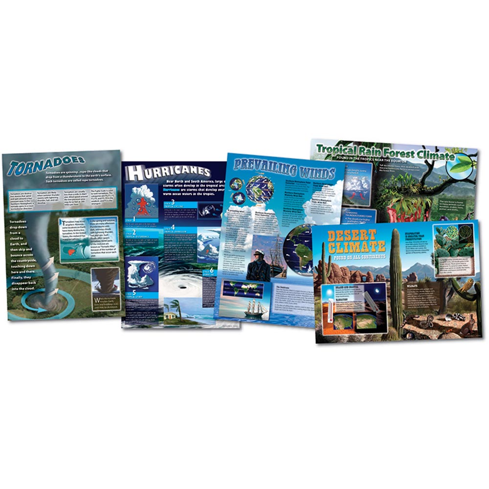 CD-410022 - Science: Extreme Climates and Weather Bulletin Board Set by ...