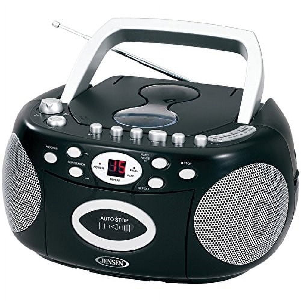 CD-540 Radio/CD/Cassette Player/Recorder Boombox - Walmart.com