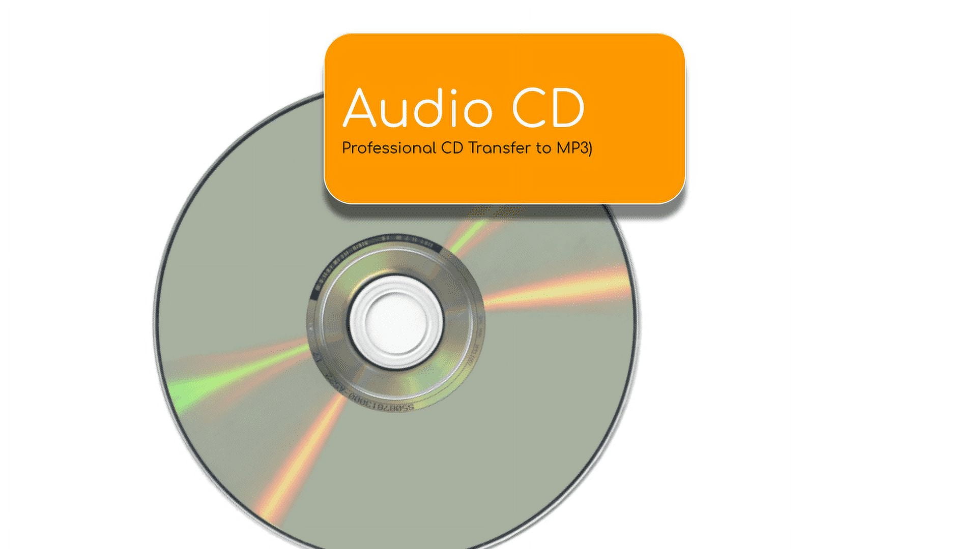 CD Audio (Compact Disc) Audio Transfer Service, Digitization to Digital ...