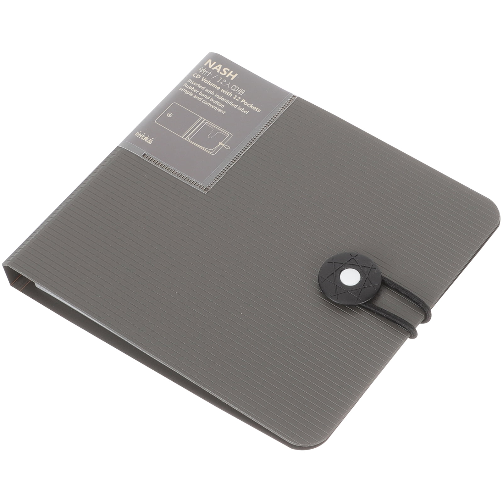 CD Bag Binder Clips Books Home Dvd Storage Shelves Album Case Binders ...