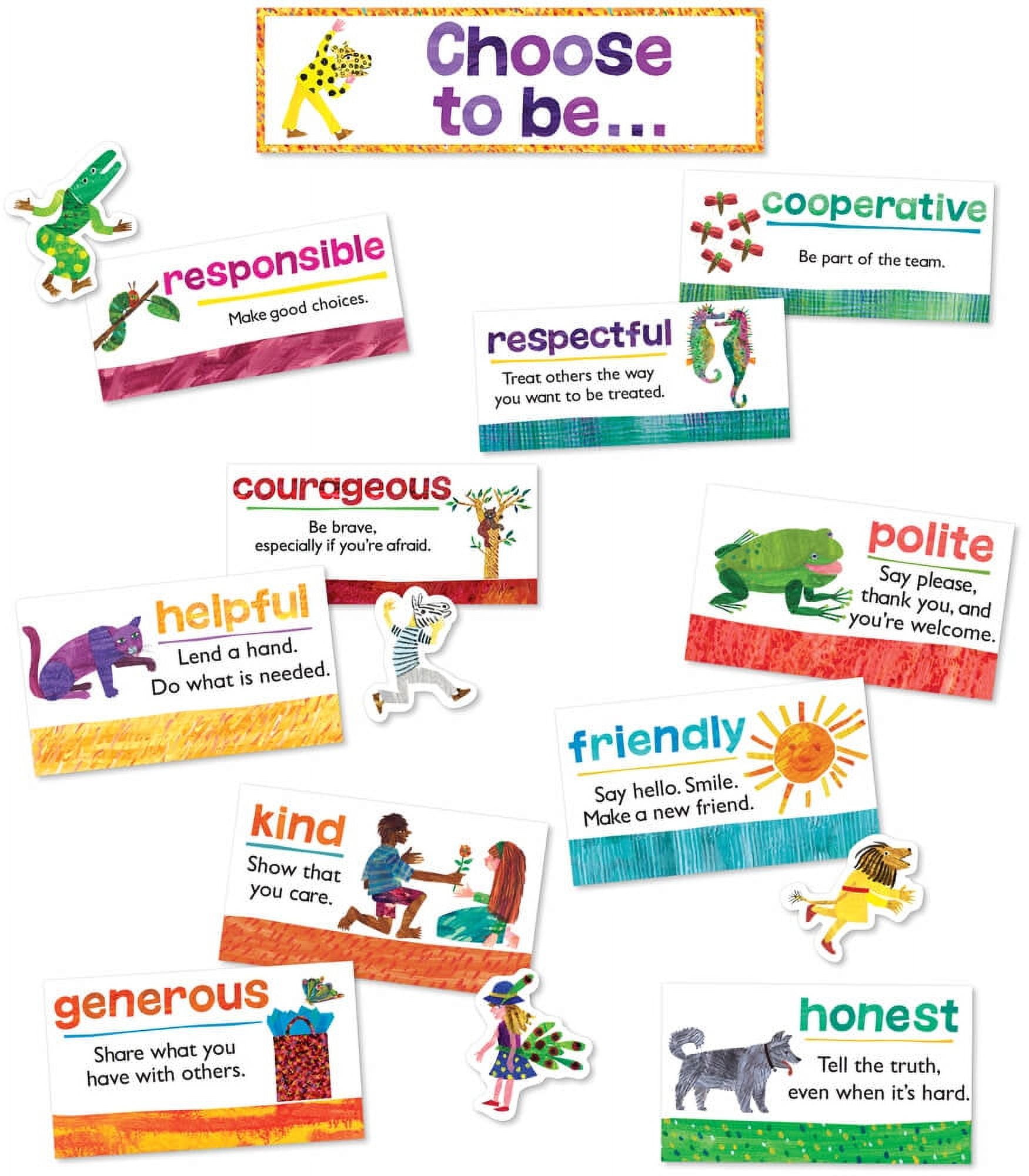 CD CARSON-DELLOSA PUBLISHING GROUP Positive Character Traits Bulletin ...