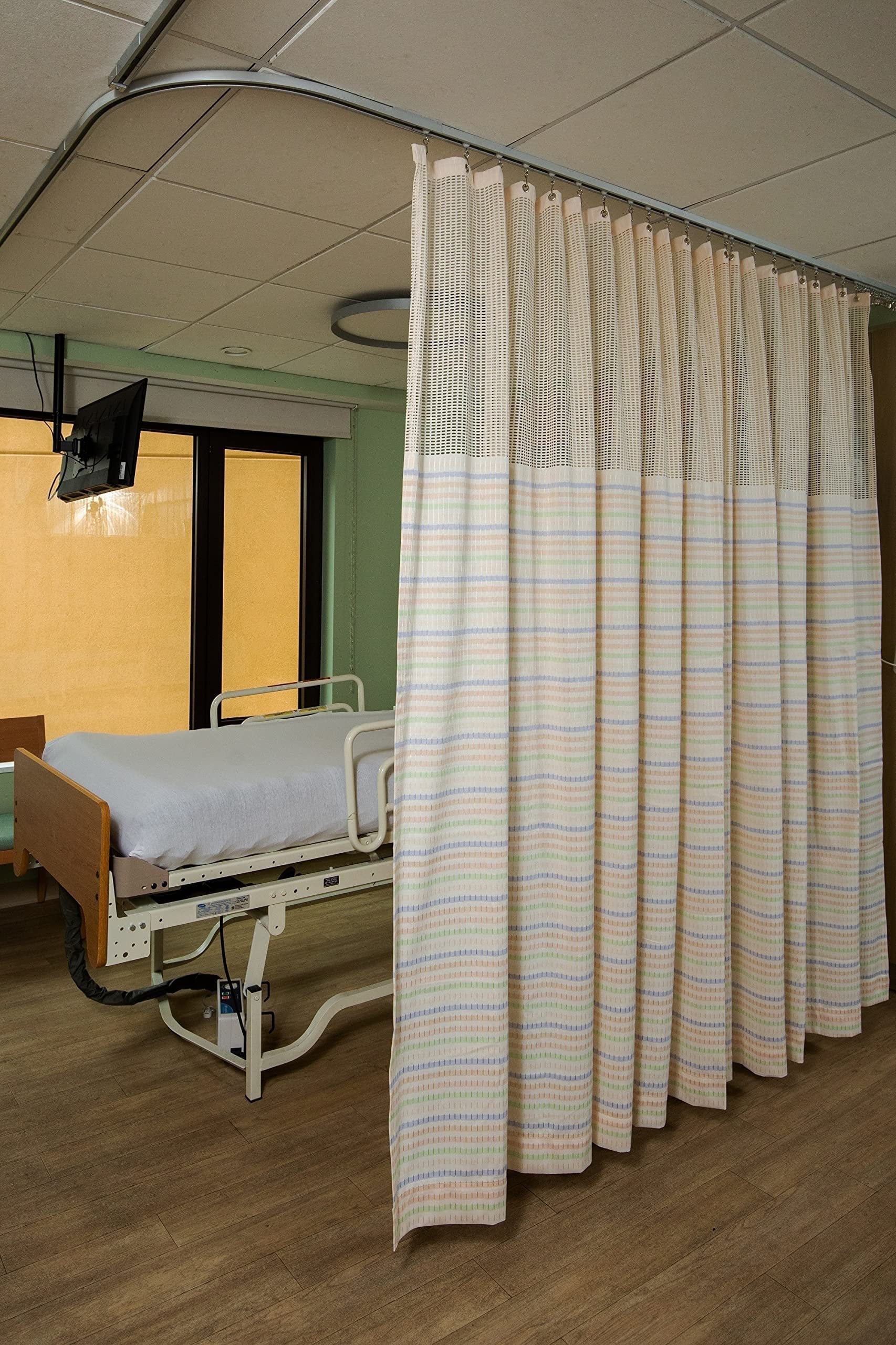 CD CUSTOM DRAPERY Hospital Privacy Cubicle Curtain Flame Resistance ...