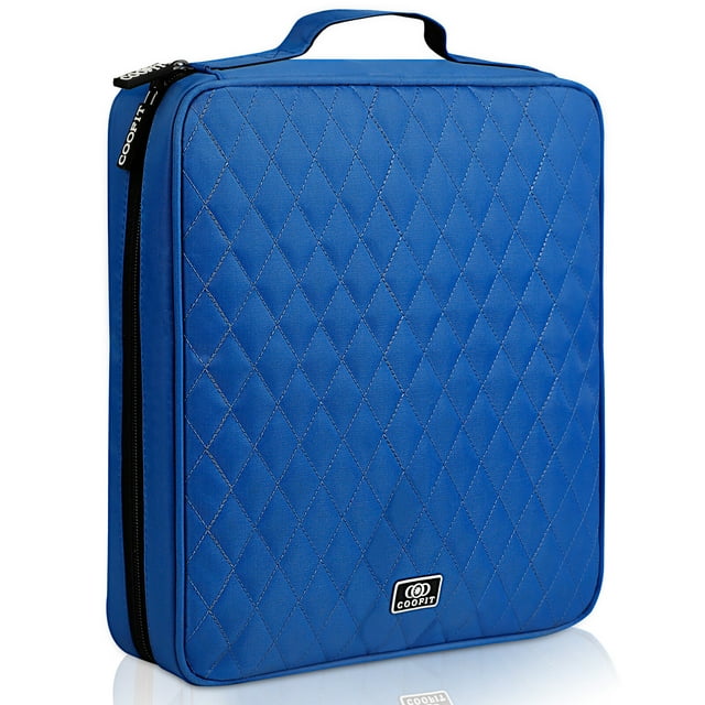 CD Case 160 Capacity Nylon Heavy Duty DVD Holder CD Organizer CD ...