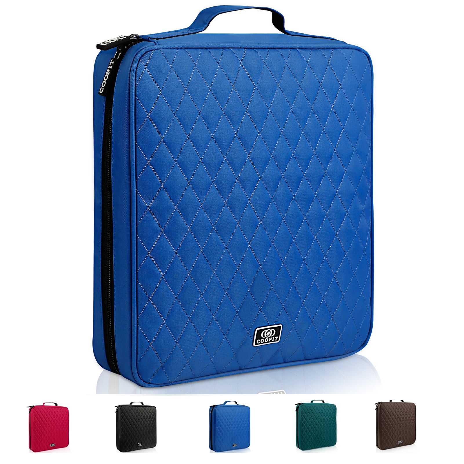 Walmart Heavy Duty CD Storage Case - Nylon DVD Organizer, 160 CD ...