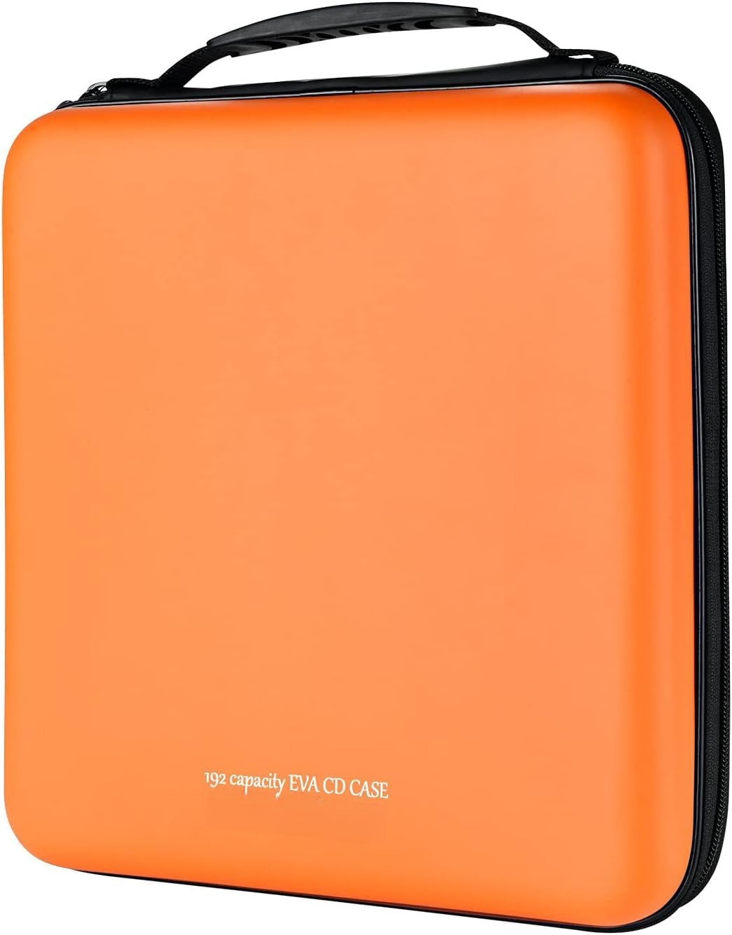 CD Case, 192 Capacity EVA Protective Blu-ray DVD Case Portable Zipper ...