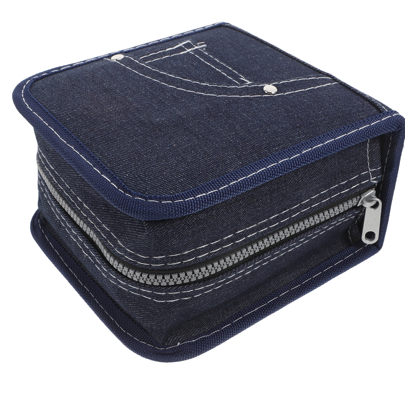 CD Case 60 Capacity Hard DVD Case Portable Zipper Large Storage Disc ...