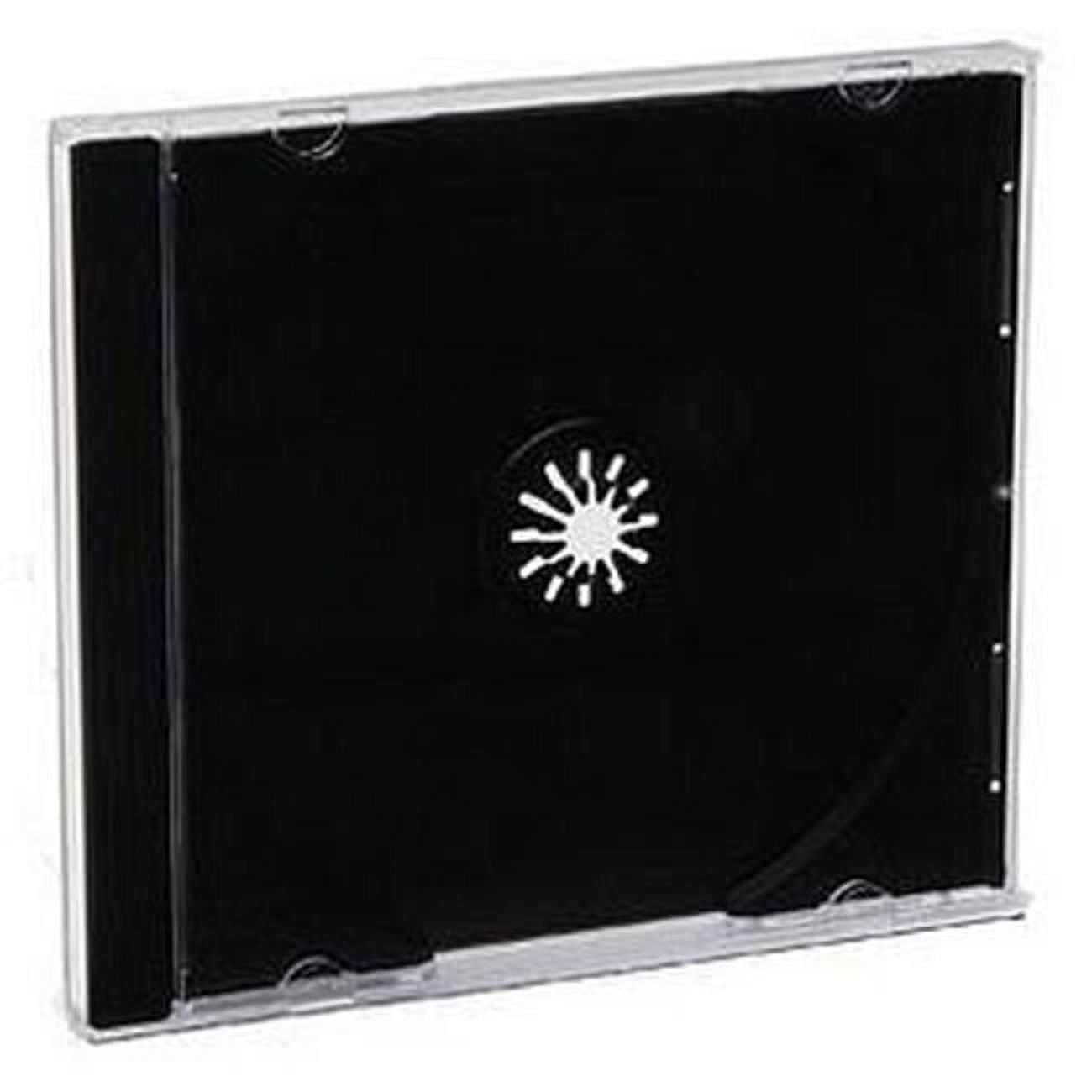 CD Case - Book Fold - Black - CD Case - Walmart.com