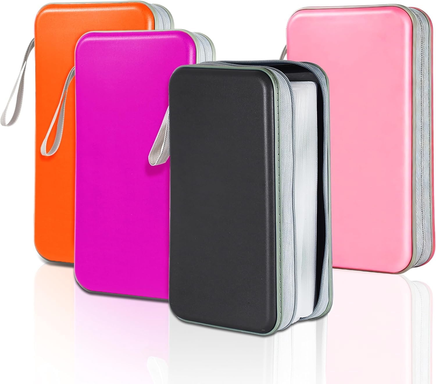 CD Case DVD Storage 4 Pack,100 Capacity DVD Cases Holder CD Storage ...