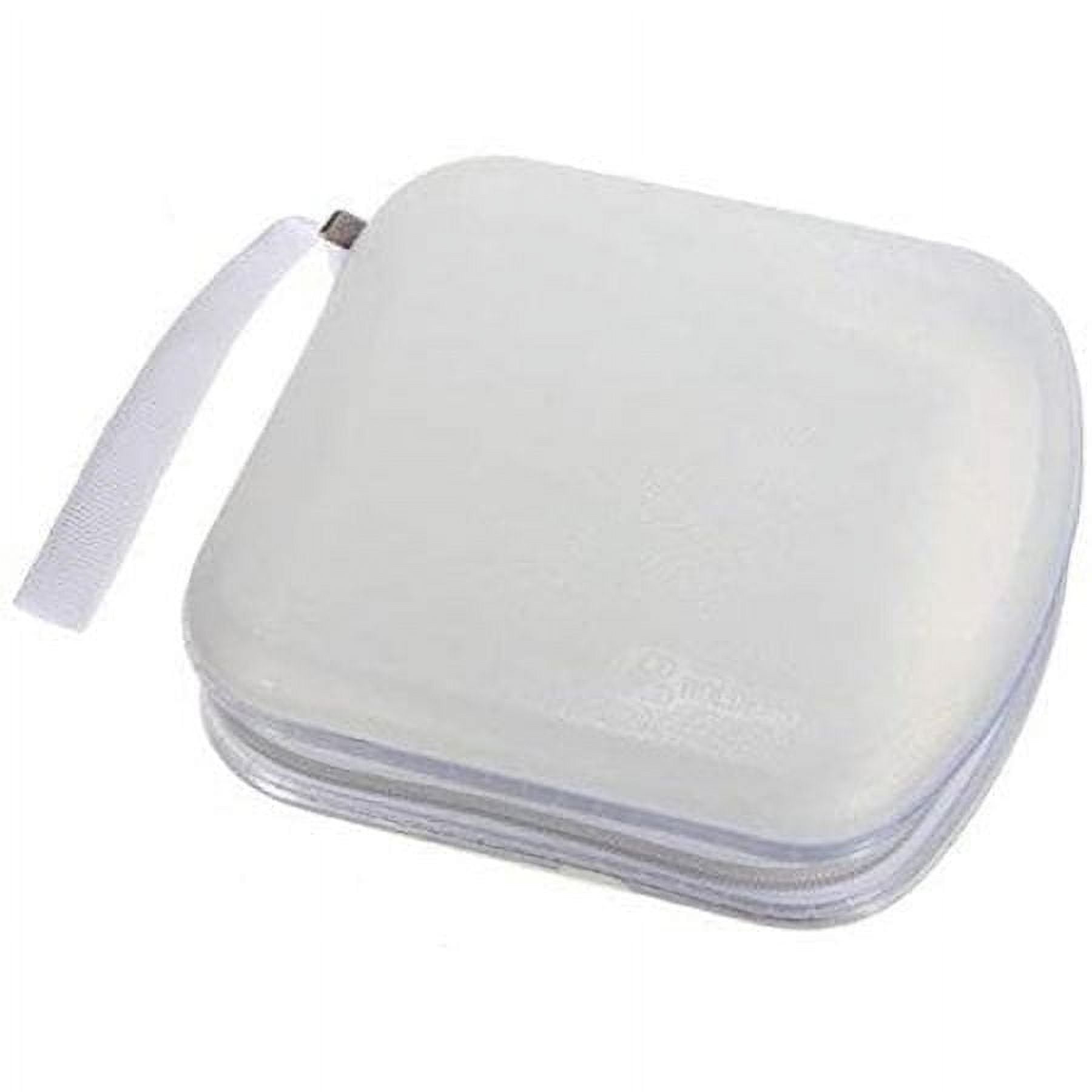 CD Case, DVDs Wallet Holder Portable Plastic 40 Disc CD DVD VCD Wallet ...