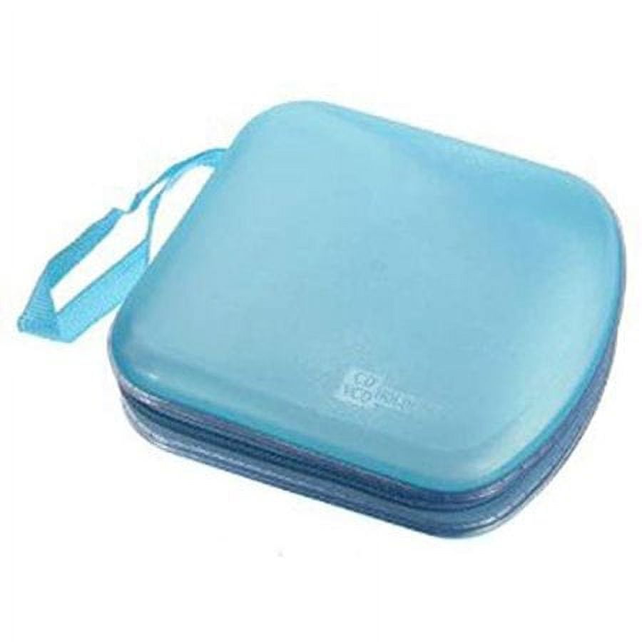 CD Case, DVDs Wallet Holder Portable Plastic 40 Disc CD DVD VCD Wallet ...