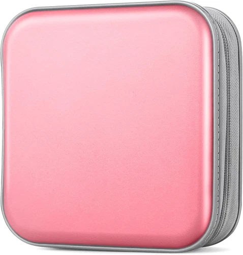 CD Case, Dvds Wallet Holder, CD/DVD Case Wallet 40 Discs Heavy Duty Bag ...