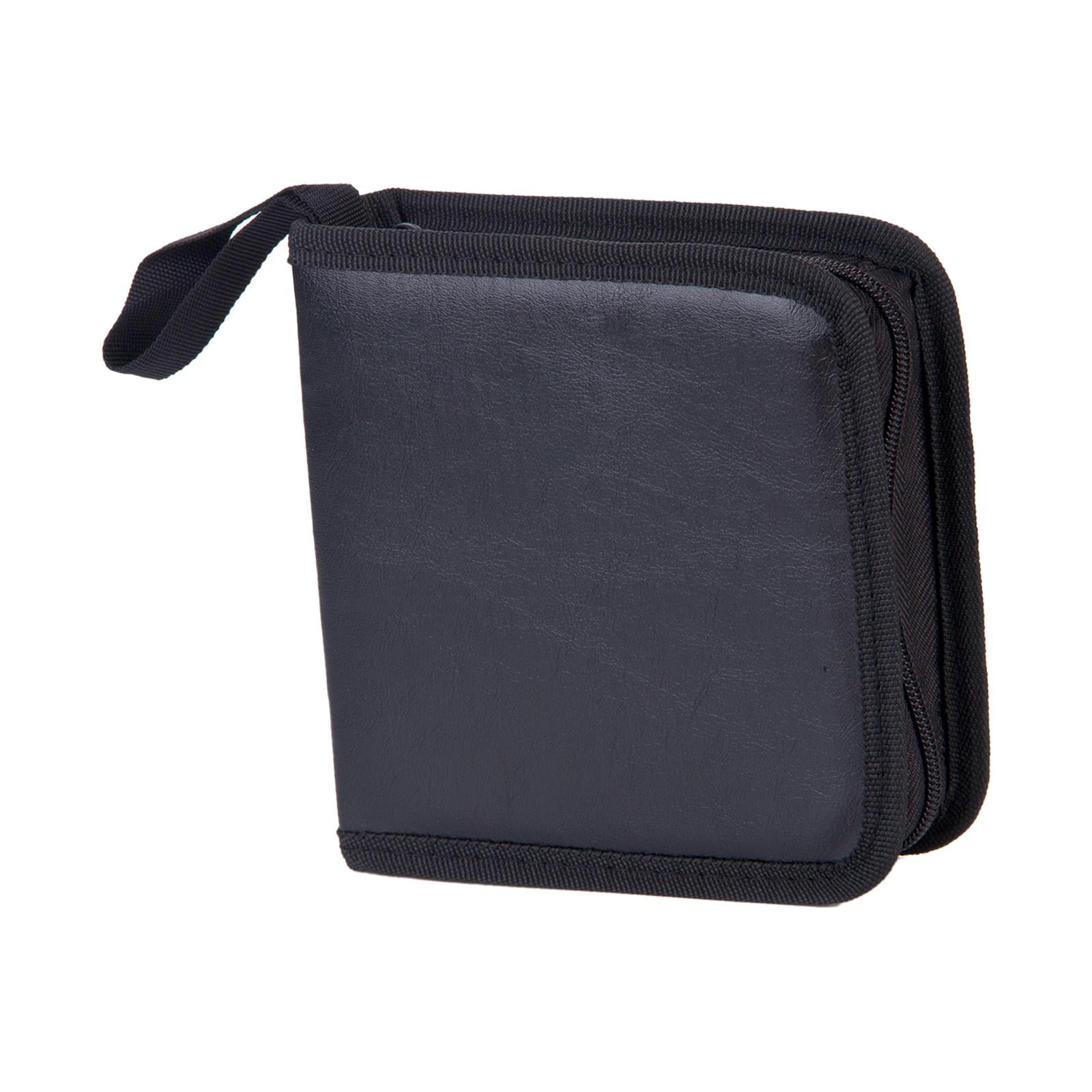 CD DVD Case 40 Capacity for Car Home and Travel Easy to Store Compact ...