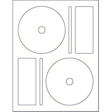 Business Source Laser/Inkjet CD/DVD Labels - Walmart.com
