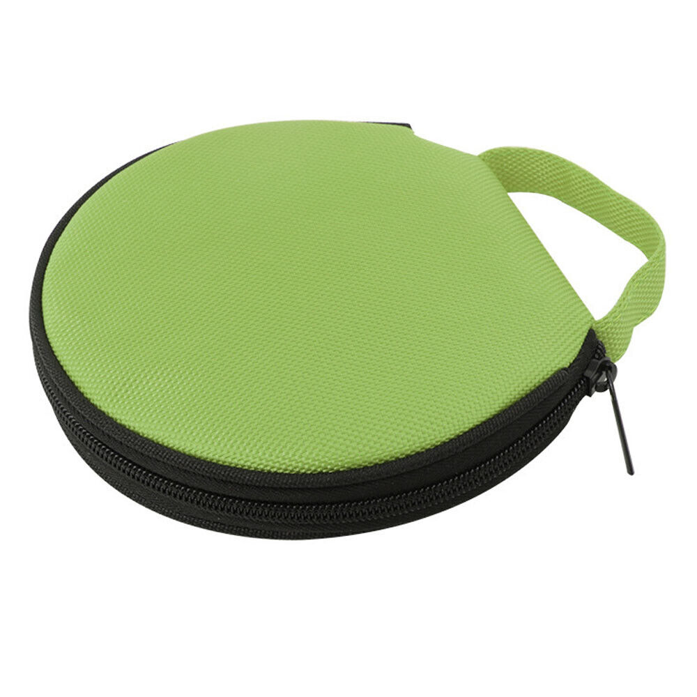 CD Discs Holder Case DVD Storage Car Round Disc Bag Travel 20 Disc Bag ...