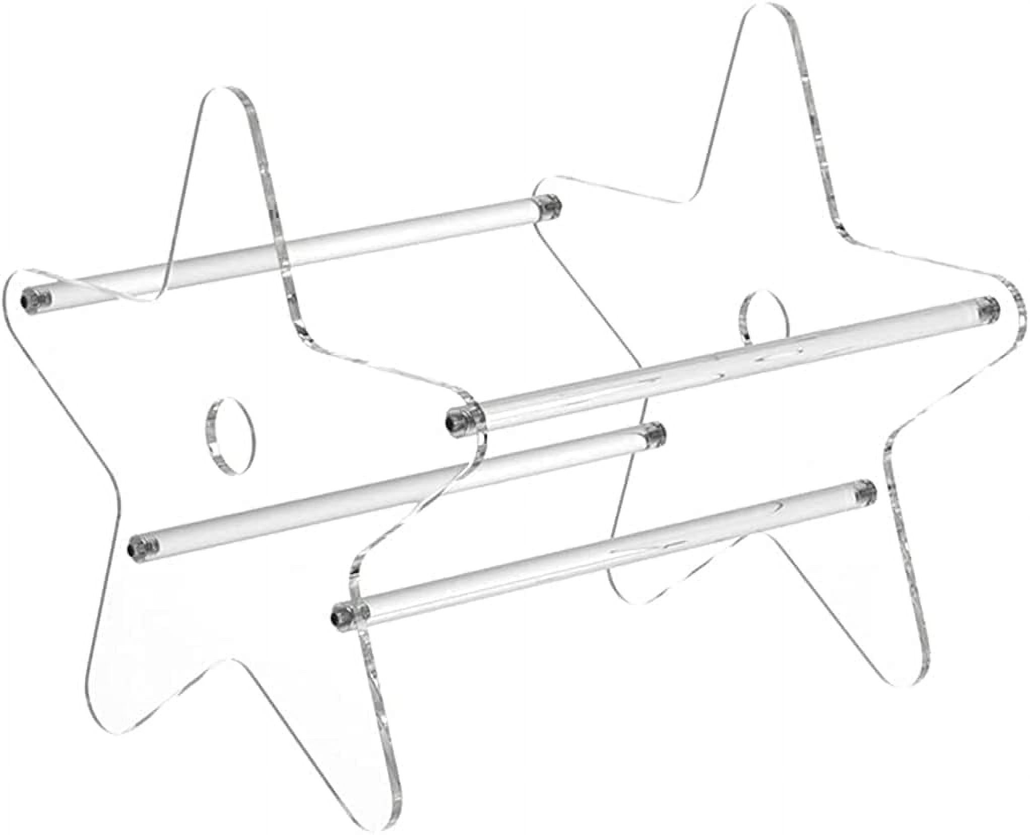 CD Holder Stand - Clear Display Rack for CDs and DVDs - Walmart.com