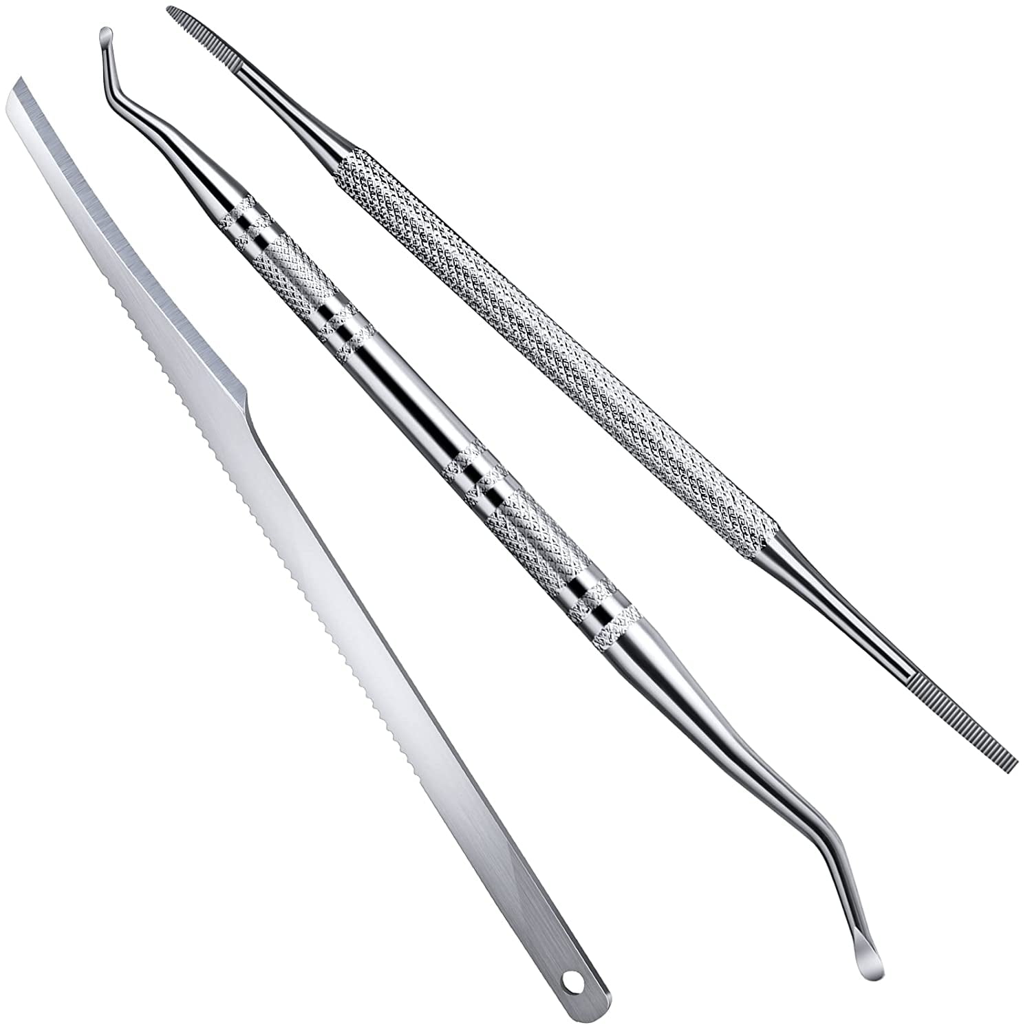CD-Ingrown Toenail Cleaner Tool, Ingrown Lifter and File, Under Nail ...