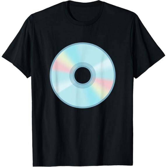 CD Optical Disc Compact Disc Costume T-Shirt men and women can wear ...