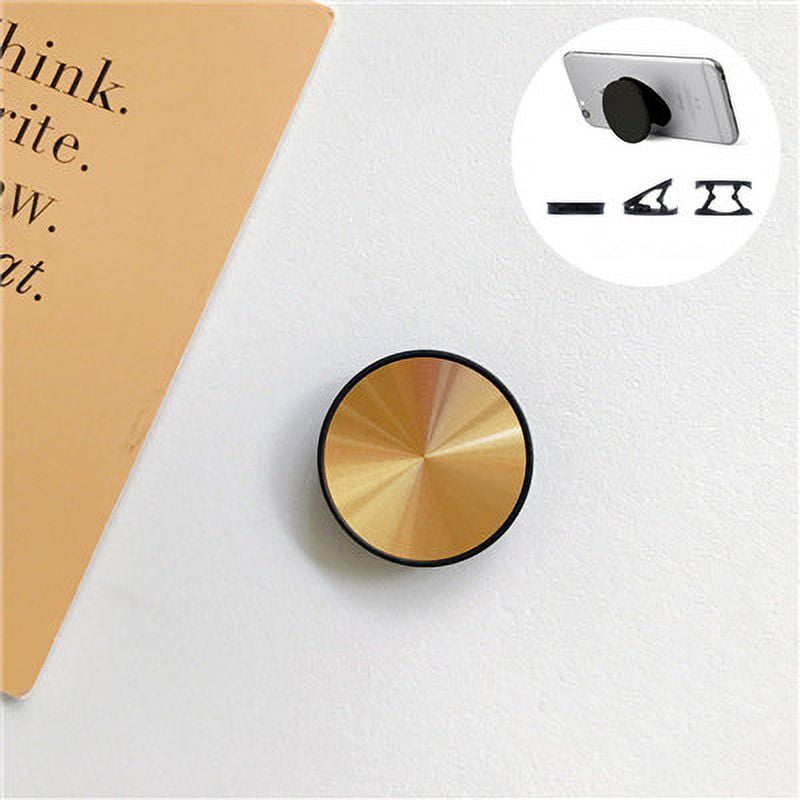 CD Pattern Metal Surface Phone Expanding Socket Stand Grip For ...