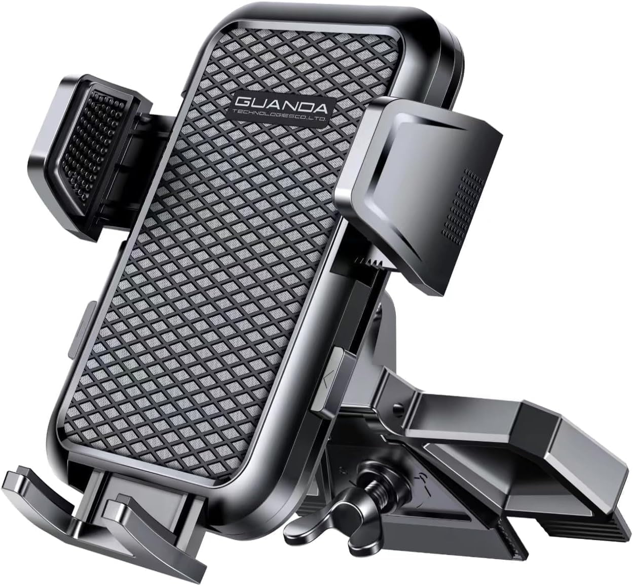 GUANDA Car Sturdy CD Slot Phone Mount, Anti-Vibration, Rotatable ...
