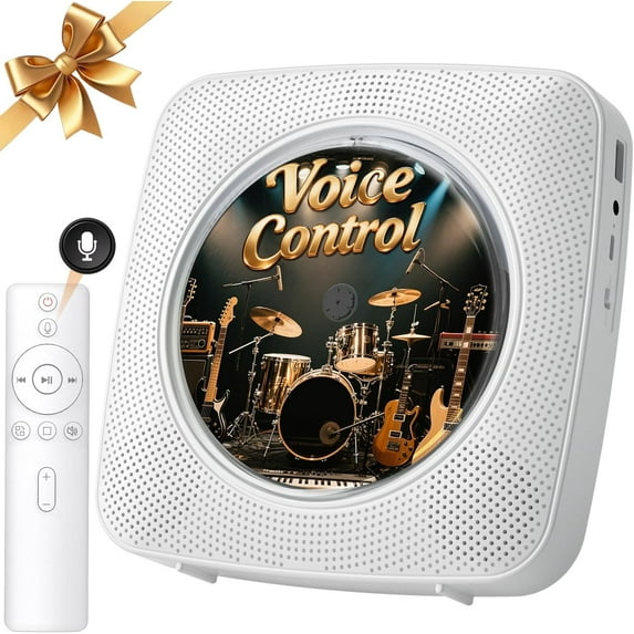 CD Player Portable Bluetooth: Offline Voice Control CD Players for Home ...
