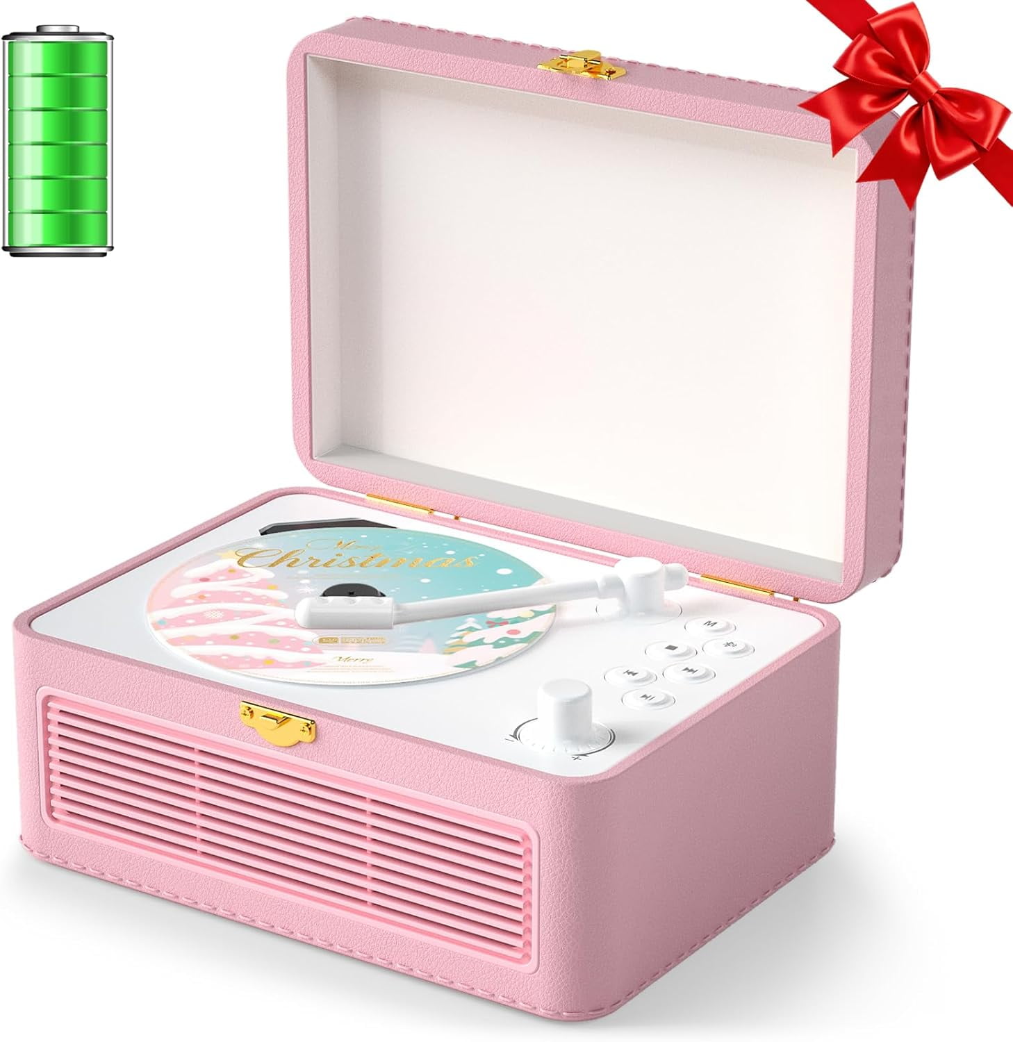 CD Player Portable Bluetooth: Retro CD Players with Speakers Vintage CD ...