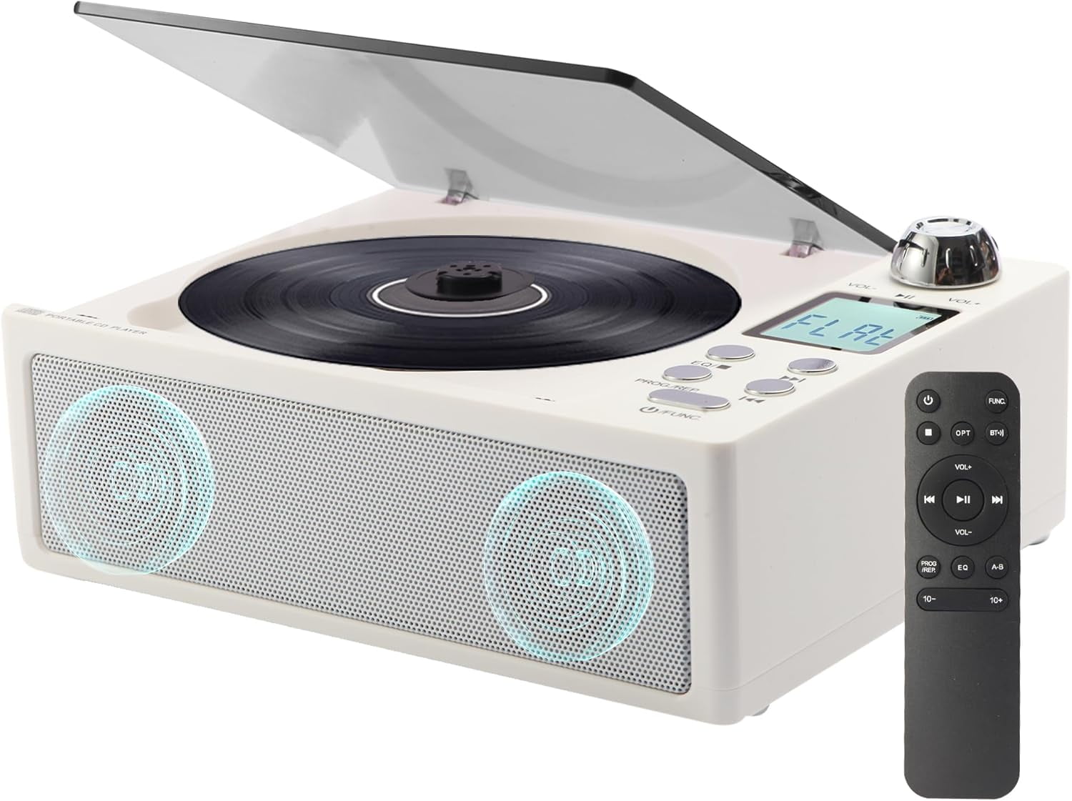 CD Player Portable, Desktop CD Players for Home with Rechargeable ...