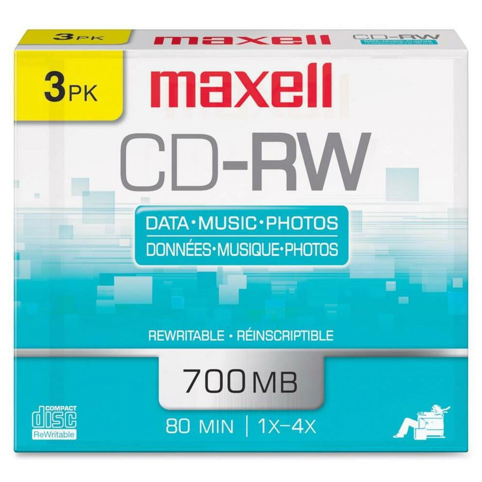 Blank CD-RW Discs in Blank Media - Walmart.com