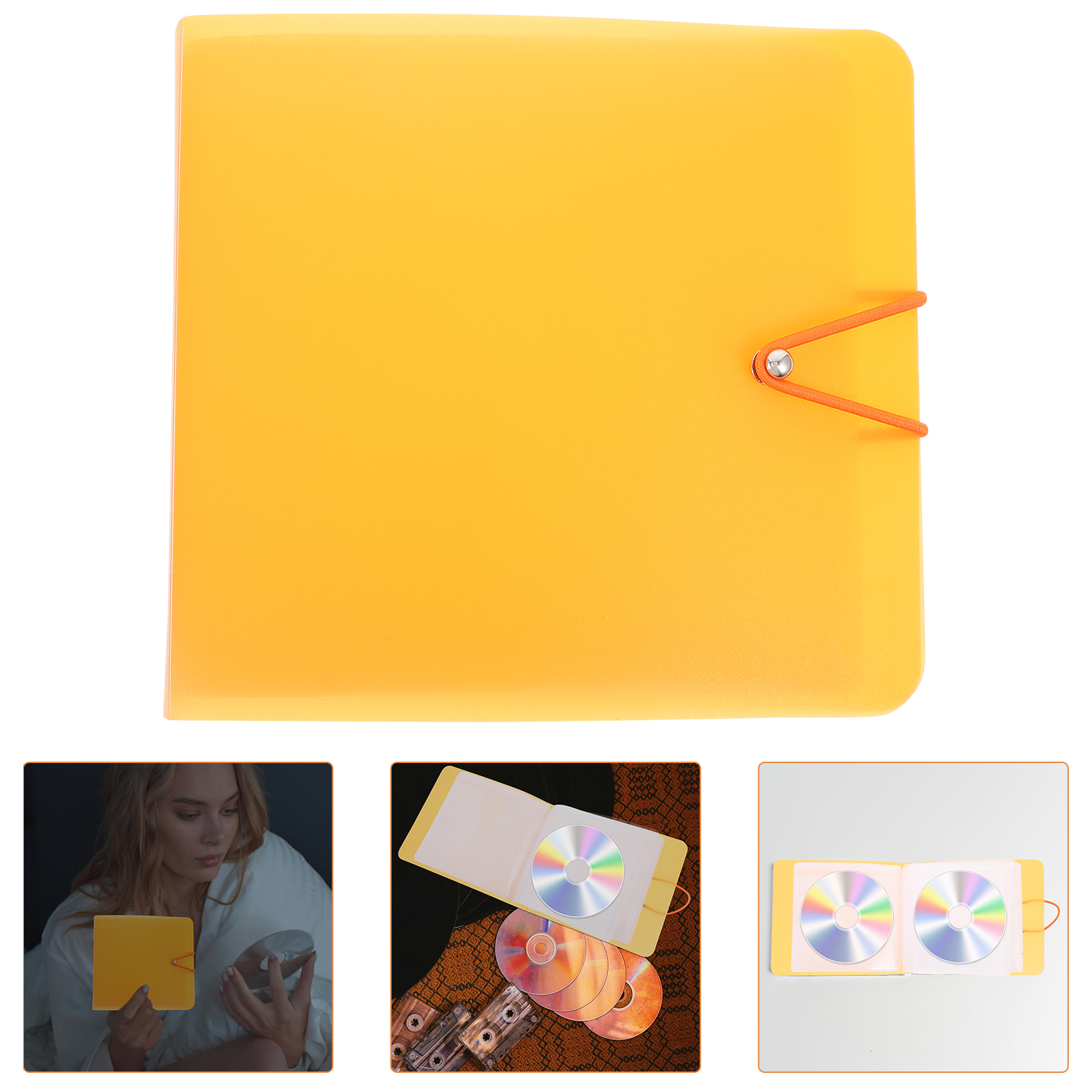 WHAMVOX Portable CD Binder with Large Capacity for Disc Storage and ...