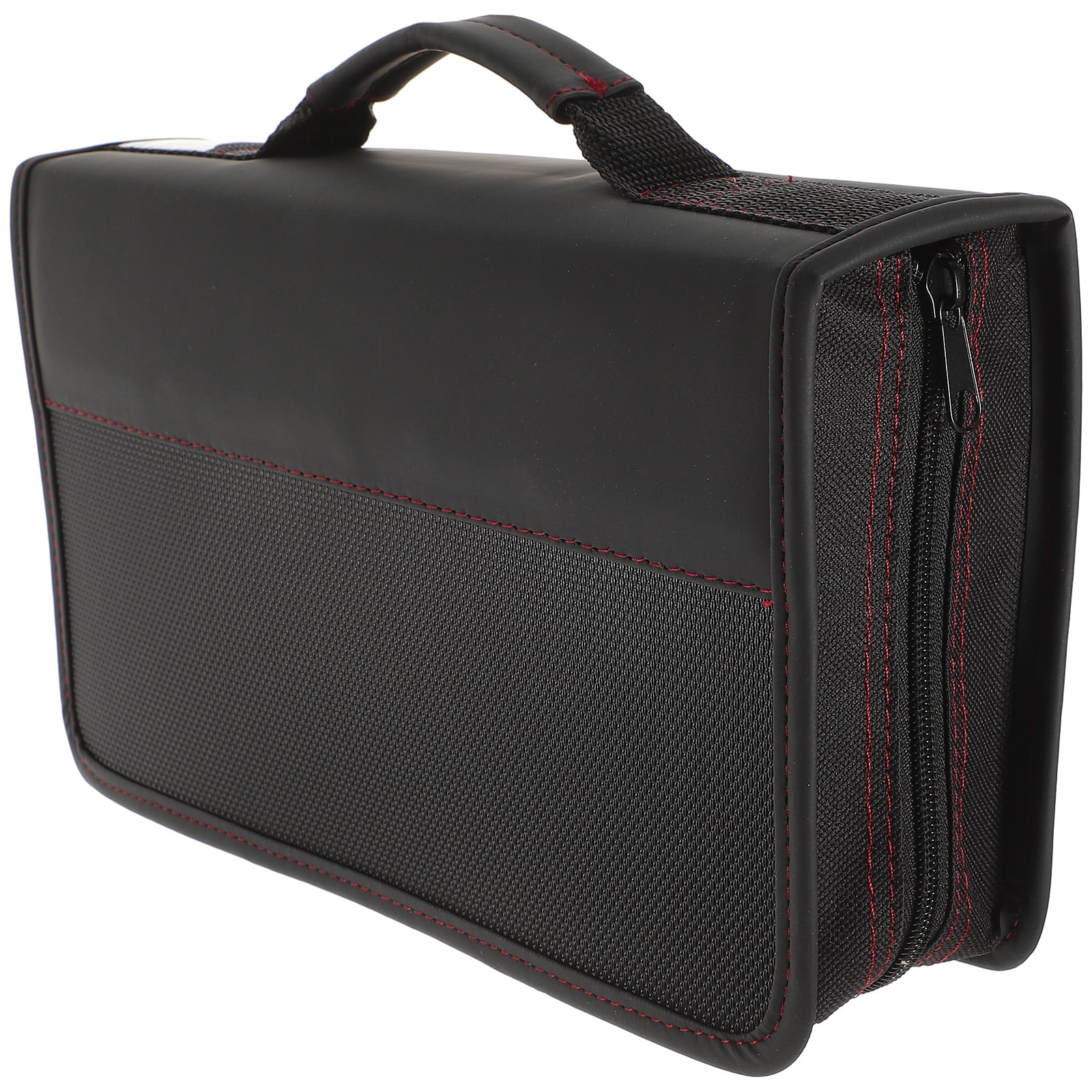 CD Storage Case Large Capacity Zipper Bag Anti Fouling Portable for CDs ...