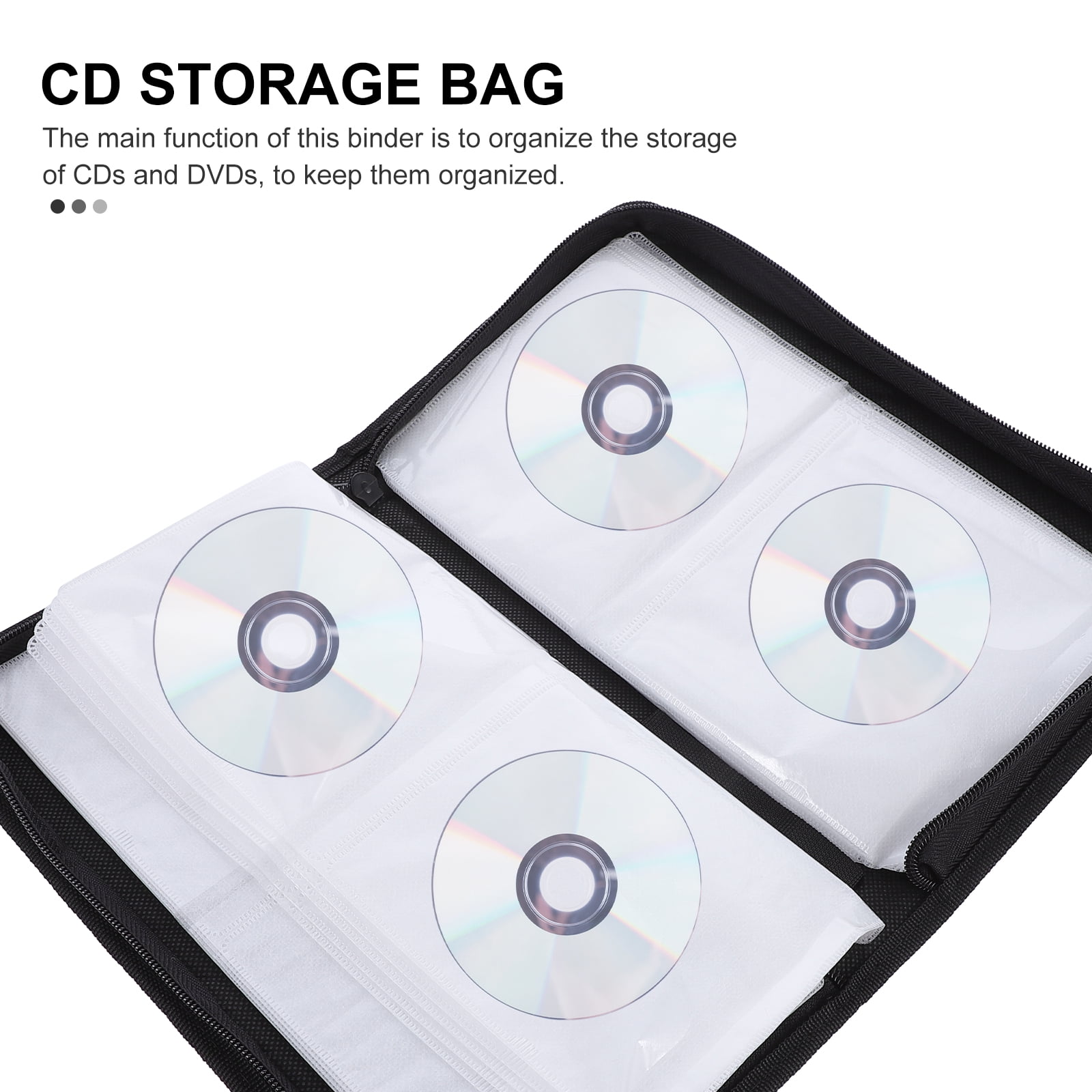 CD Storage Case Oxford Cloth CD Storage Case DVD Holder CD Storage ...