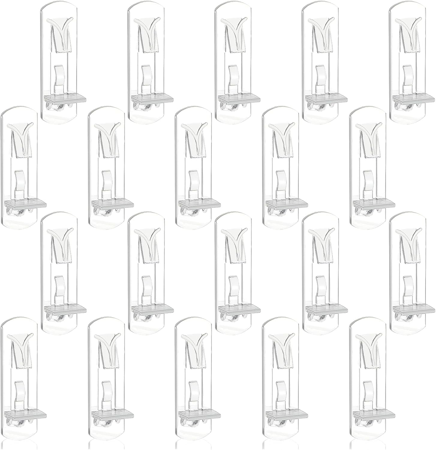 CD4-5mm Kitchen Cabinet Shelf Clips for Kitchen, 40 Pcs Plastic Shelf ...