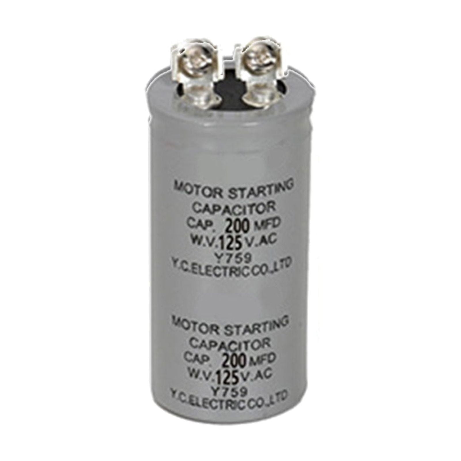 CD60 125V/250V 50UF-1200UF Motor Start Capacitor for Air Conditioning ...