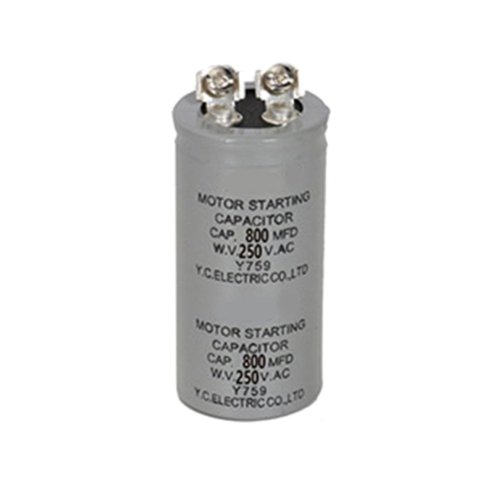 CD60 125V/250V 50UF-1200UF Motor Start Capacitor for Air Conditioning ...