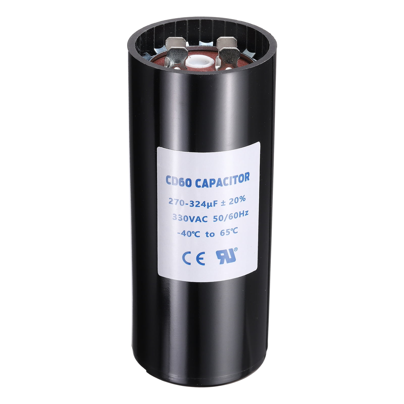 CD60 Capacitor 270-324 UF/Mfd 330 VAC 50/60 Hz for Electric Motor ...