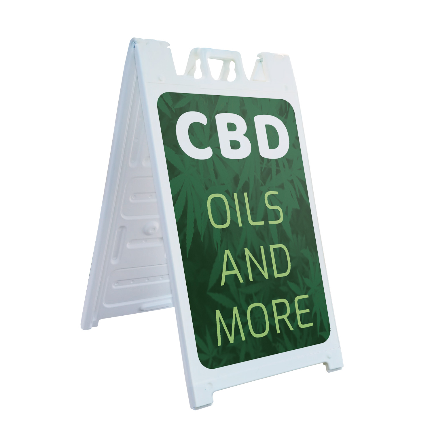 CDB Oils and More 24" x 36" Double Sided A-Frame Sidewalk Sign ...