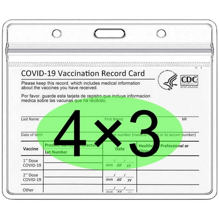 immunization card
