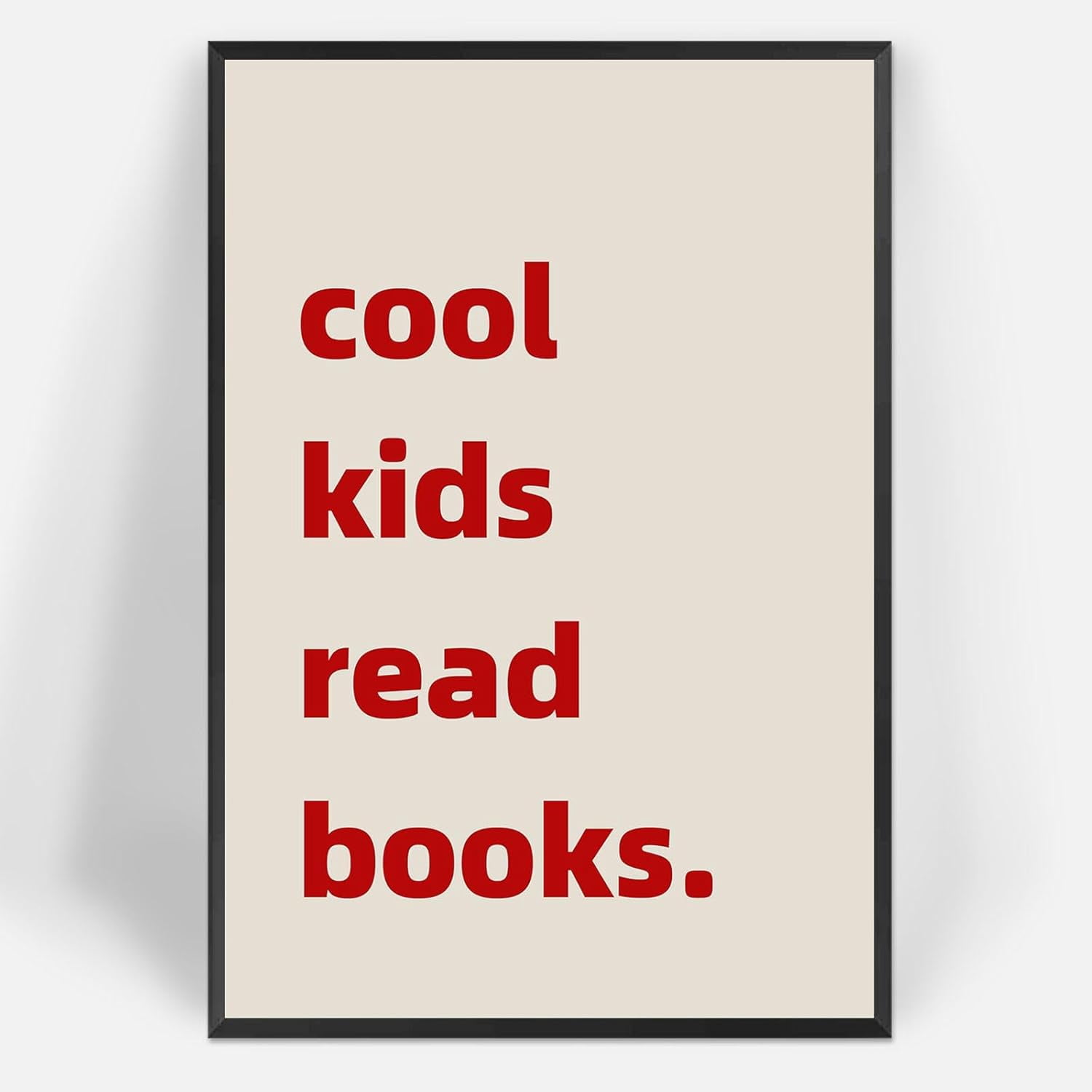CDDposter Modern Cool Kids Read Books Posters Encouragement Children ...