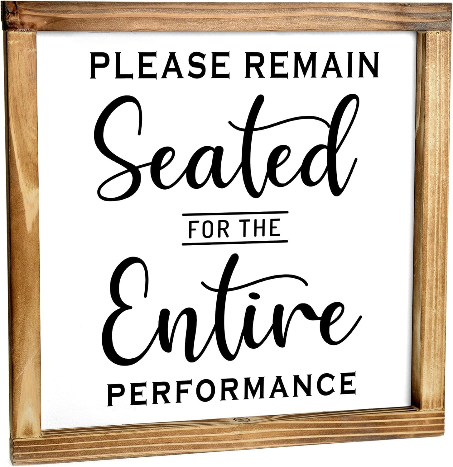 CDDposter Please Remain Seated For The Entire Performance Bathroom ...