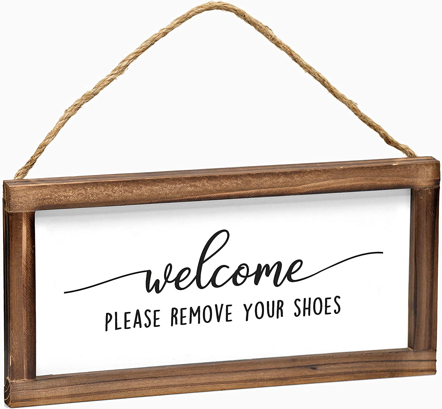 CDDposter Please Remove Your Shoes Off Front Door Sign 6x12In,Please ...