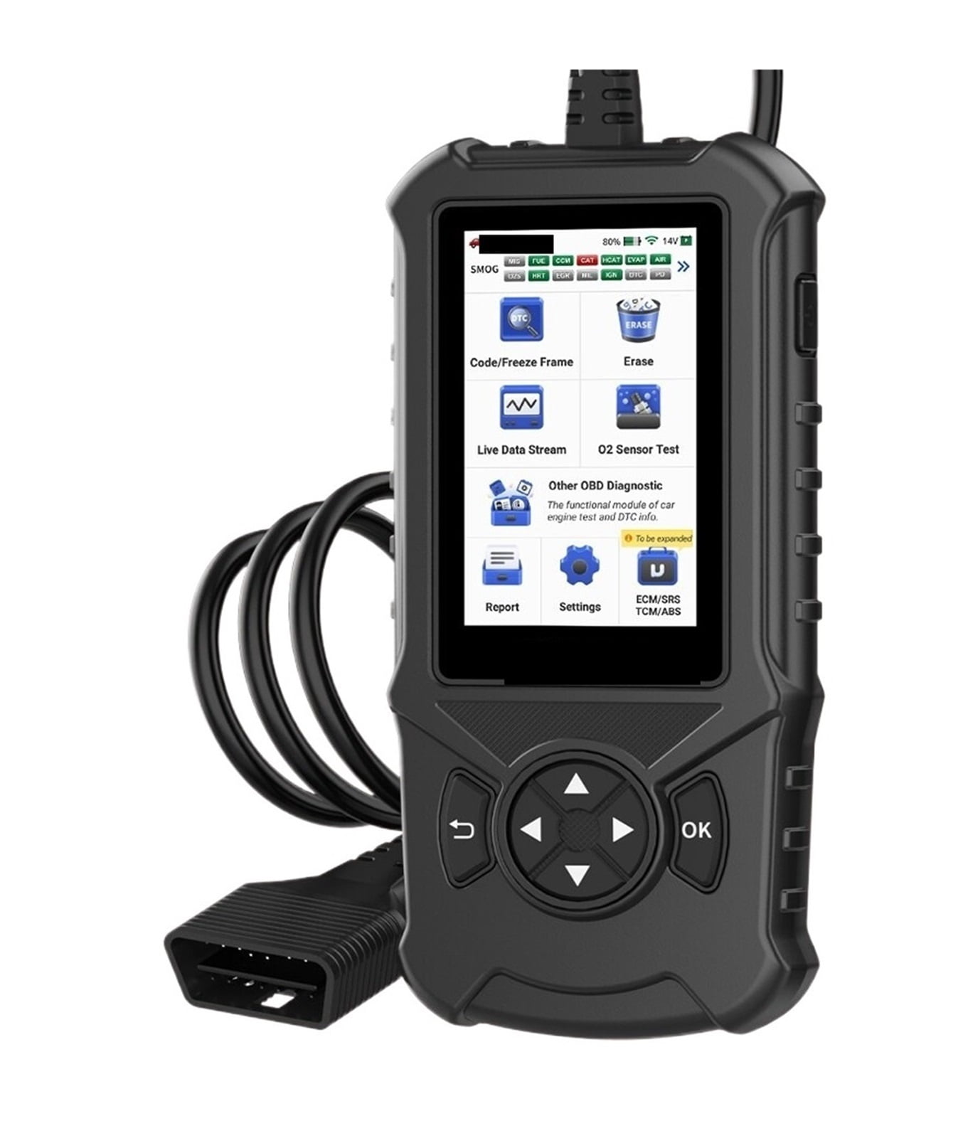 CDE900 OBD2 Auto Scanner Diagnostic Tool Software 4 System Engine Car ...