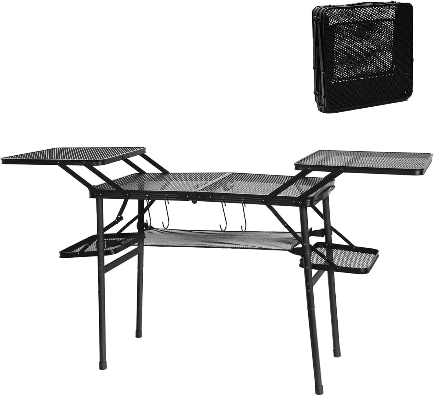 CDEN Camping Table, Campact Table, Folding Portable Tables, Tailgate ...