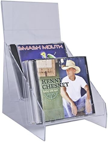 - CDH-02 - Vertical Plastic Desktop CD Display Rack - Standing ...