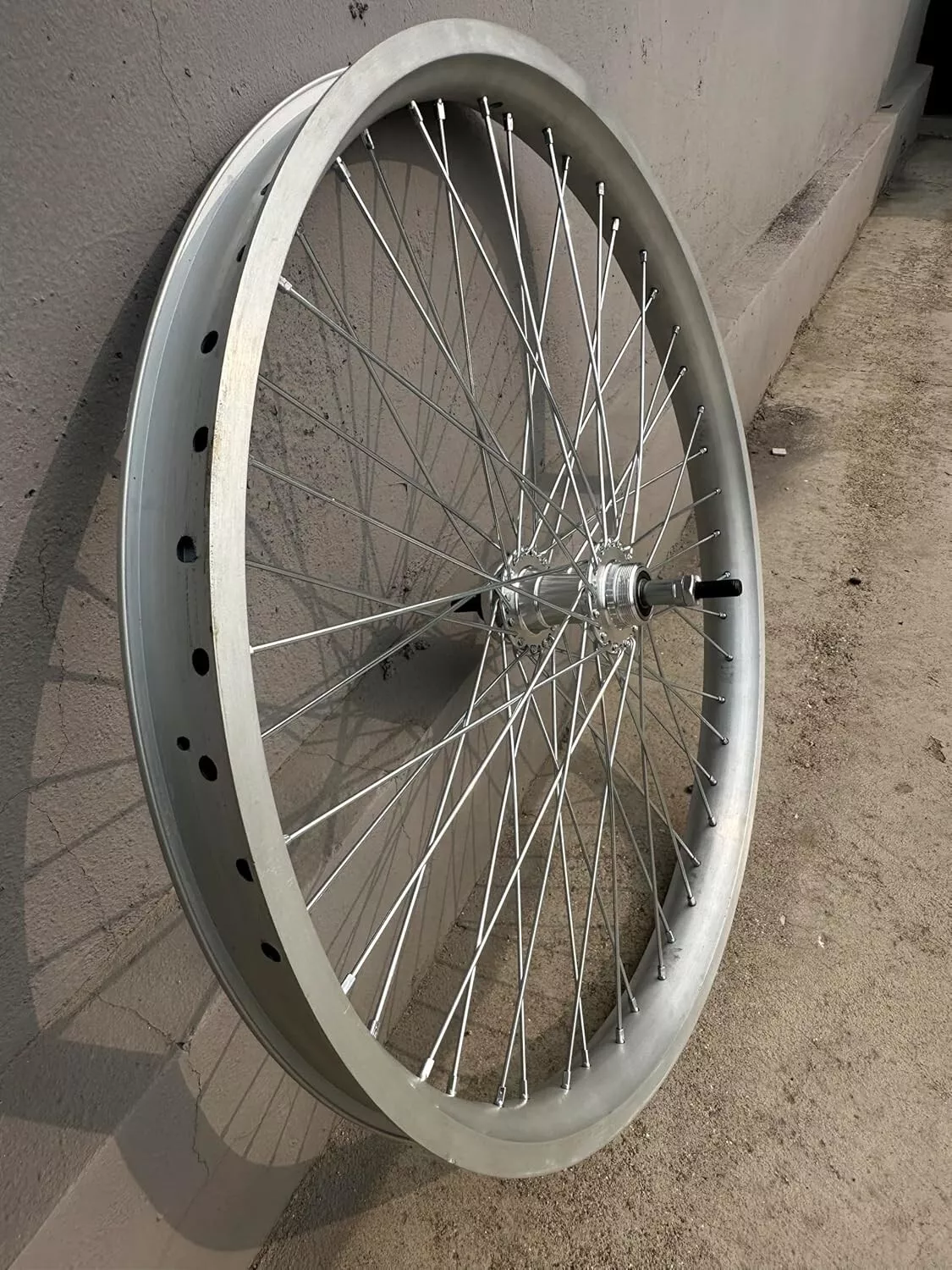 CDH 26"X3.5 Rear Bicycle Wheel Rim 12G, Aluminum Alloy Bike Wheel ...