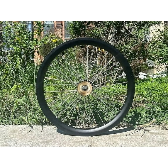 CDHPOWER 20" Rear Bike Rim Wheel Double Wall 10G 36 Spoke Wheel & 22T ...
