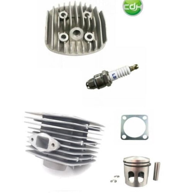 CDHPOWER 80cc Cylinder Body, Cylinder head, Windowed Piston Kit Gas ...