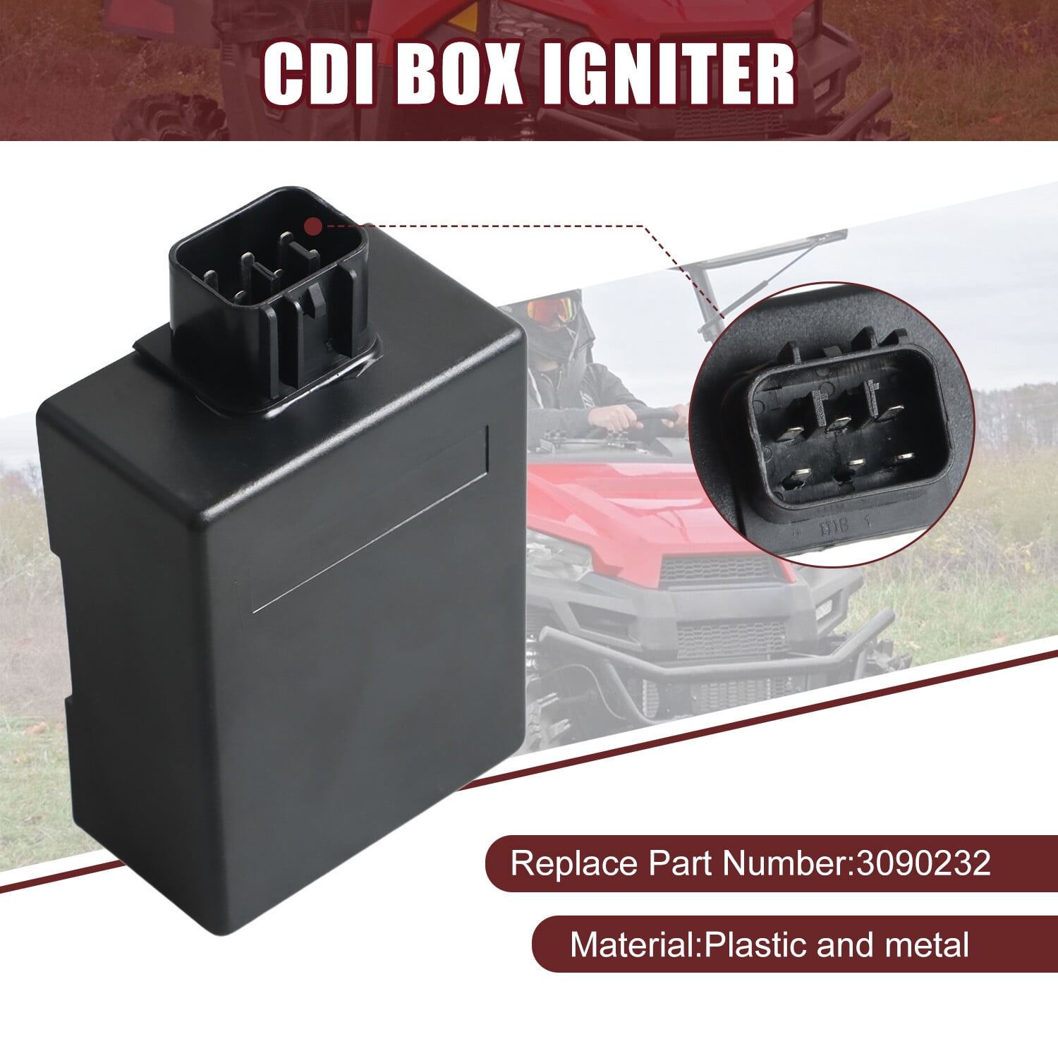 CDI BOX Igniter for Polaris Ranger 400 500 Scrambler ATP 2x4 4x4 CARB ...